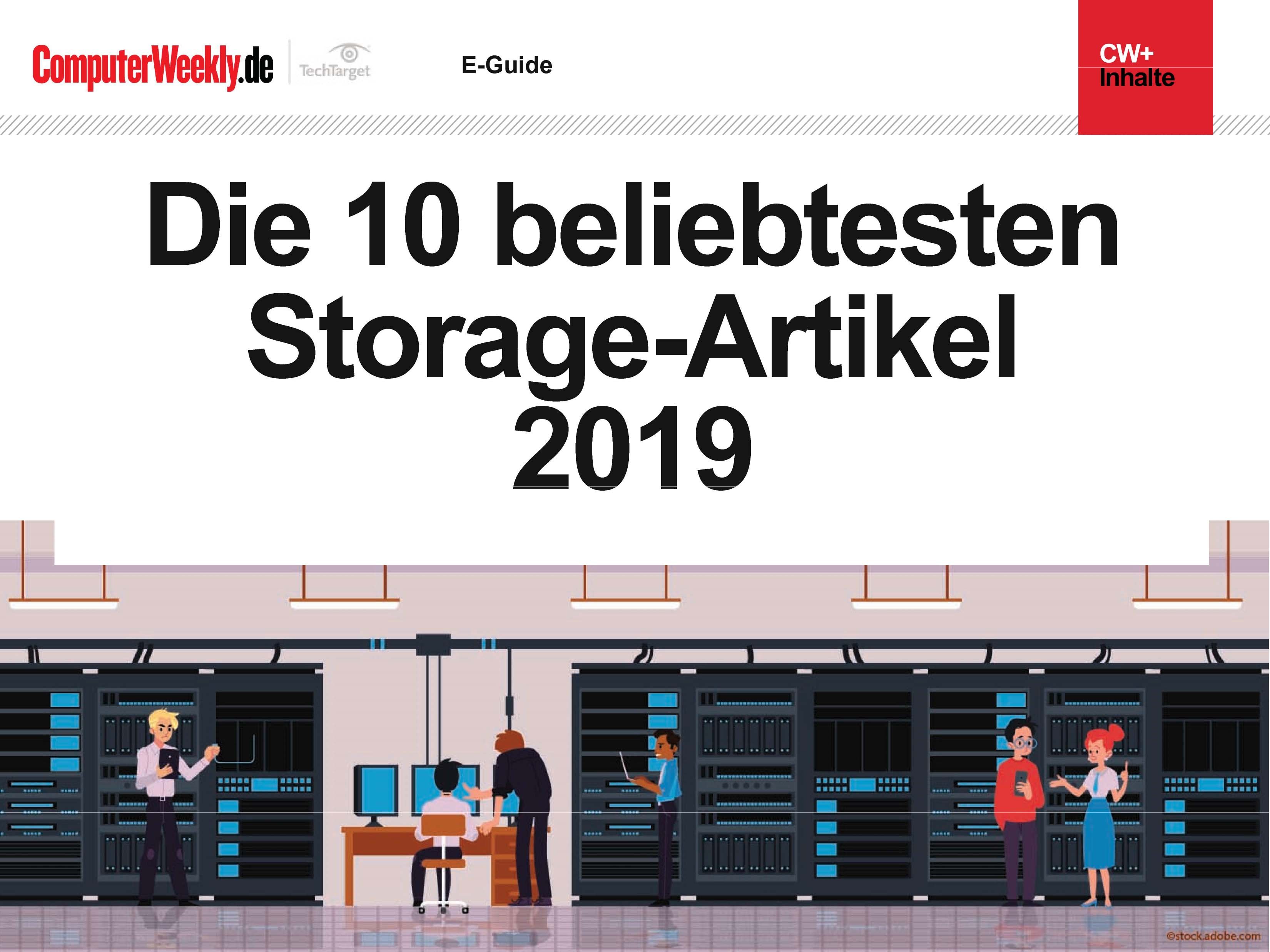 Die 10 beliebtesten Storage-Artikel 2019 | Computer Weekly