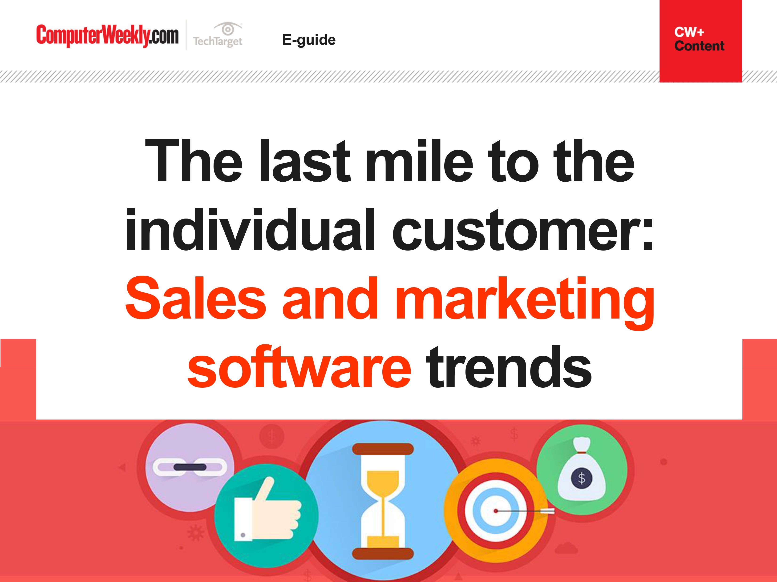 The last mile to the individual customer: Sales and marketing software ...