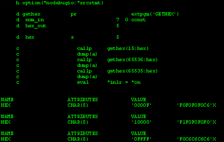 RPG dynamic value calculation versus hard-coded values