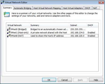 Managing virtual networks with VMware's Workstation and the Virtual ...