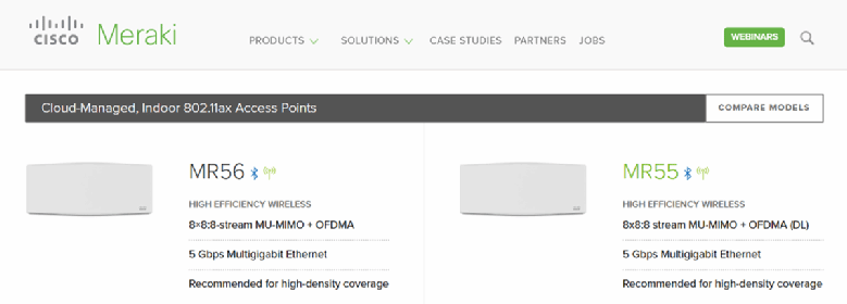 Cisco Meraki MR55: Access Point mit Wi-Fi 6 im Praxistest
