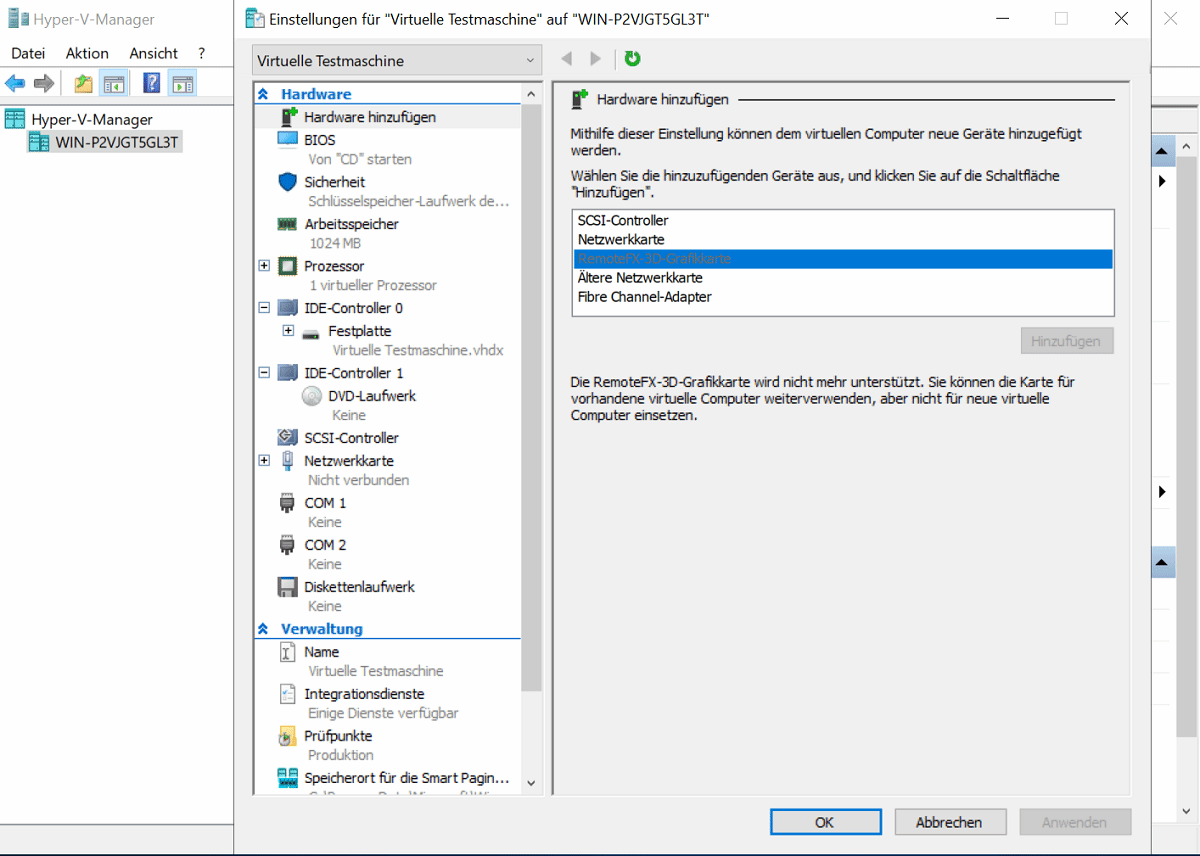 GPU-Passthrough in Hyper-V für virtuelle Desktops einrichten | Computer Weekly