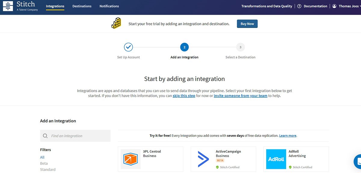 Stitch Data Loader: gemanagte Datenpipeline für die Cloud | Computer Weekly