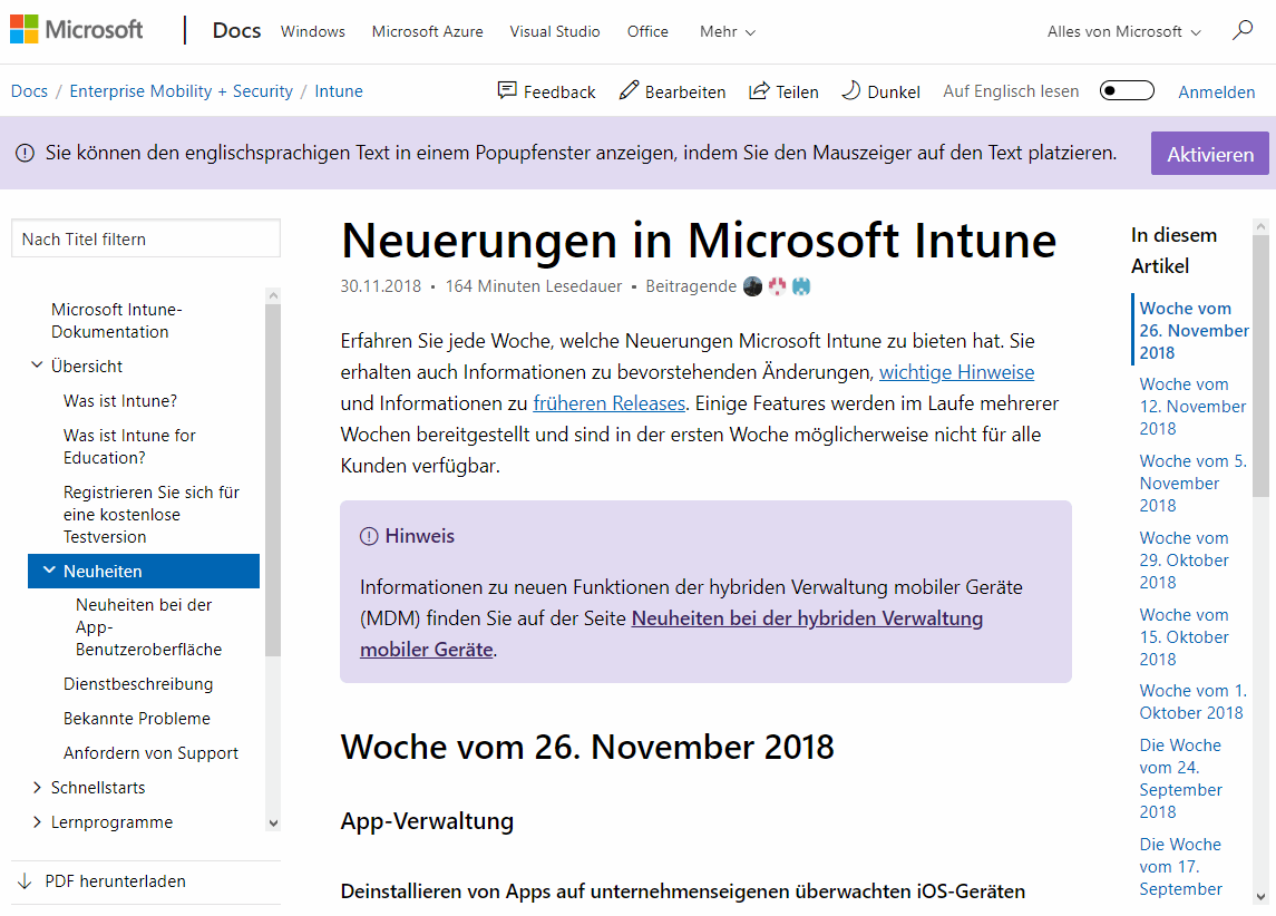 Microsoft Intune: Roadmap und Updates im Blick behalten | Computer Weekly