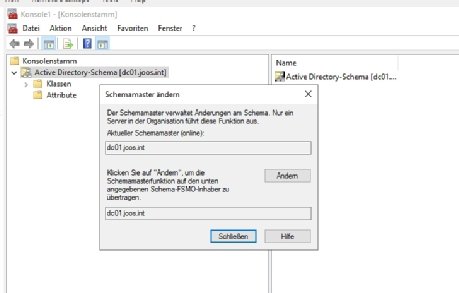 Das Active Directory für Windows Server 2019 vorbereiten