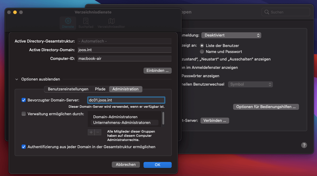 Wie Sie macOS-Geräte zu Active Directory hinzufügen | Computer Weekly