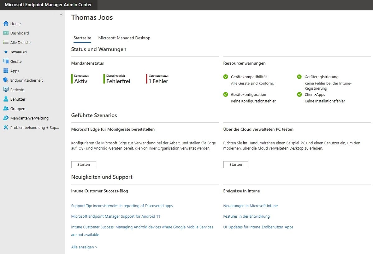 Microsoft Endpoint Manager: Nachfolger von SCCM und Intune | Computer ...