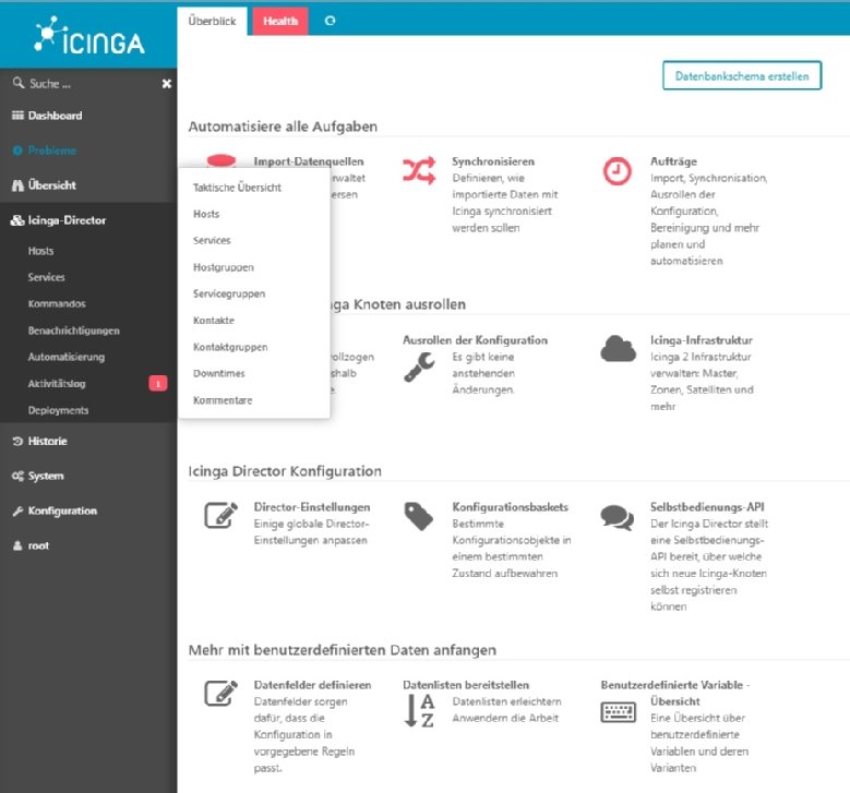 Icinga 2 mit Icinga Director verwalten