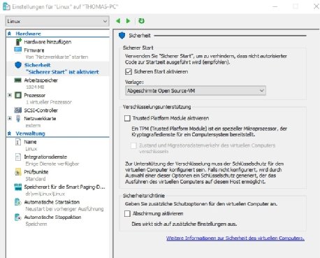 Linux-Virtualisierung mit Microsoft Hyper-V