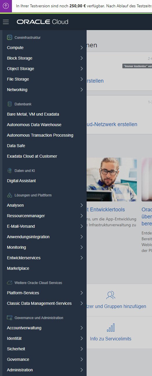 Cloud Free Tier: kostenlose Oracle Cloud-Ressourcen nutzen | Computer ...