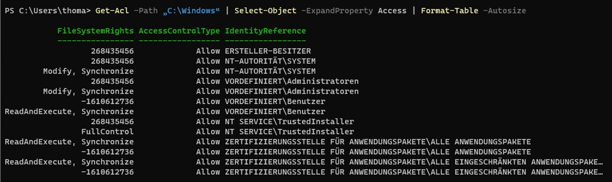 Windows-Berechtigungen mit der PowerShell verwalten | Computer Weekly