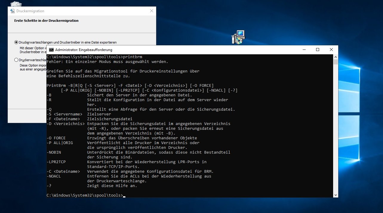 Windows-Druckserver mit nativen Tools migrieren und sichern | Computer ...