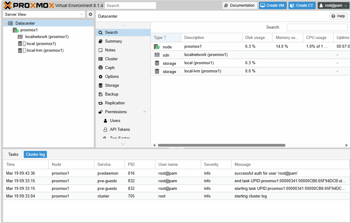 Proxmox Virtual Environment (VE) als Alternative für VMware | Computer ...