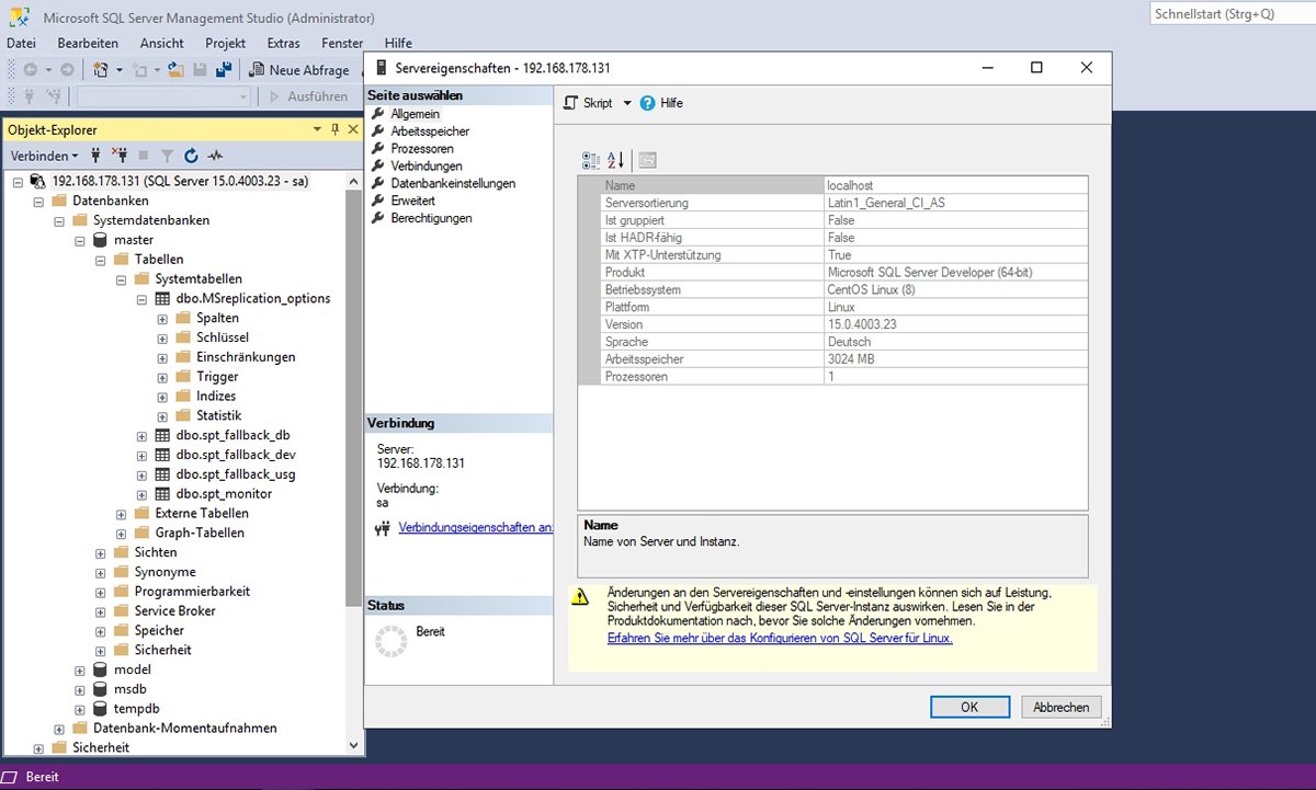 Sql Server 2019 In Rhel 8 Ubuntu Oder Centos 8 Installieren Computer Weekly