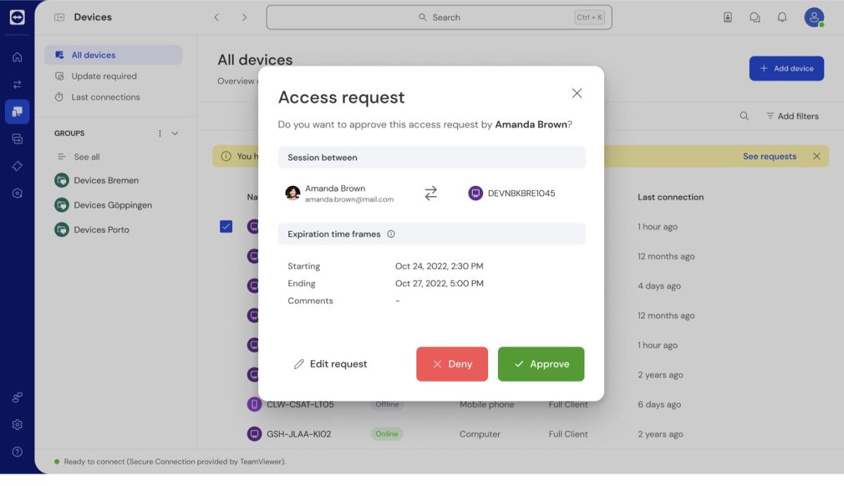 Teamviewer Tensor erhält neue Sicherheitsfunktionen | Computer Weekly