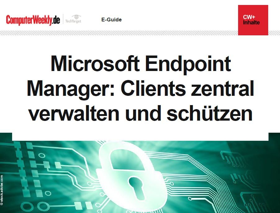 Kostenloser E-Guide: Microsoft Endpoint Manager | Computer Weekly