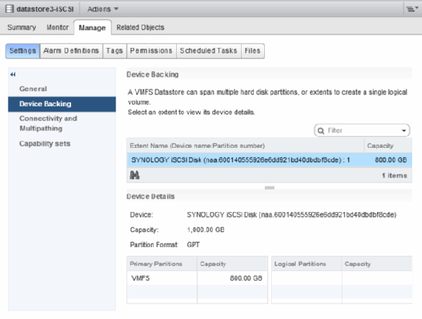 Grundlagen zu vSphere 6: Shared Storage mit VMFS- und NFS-Datastores