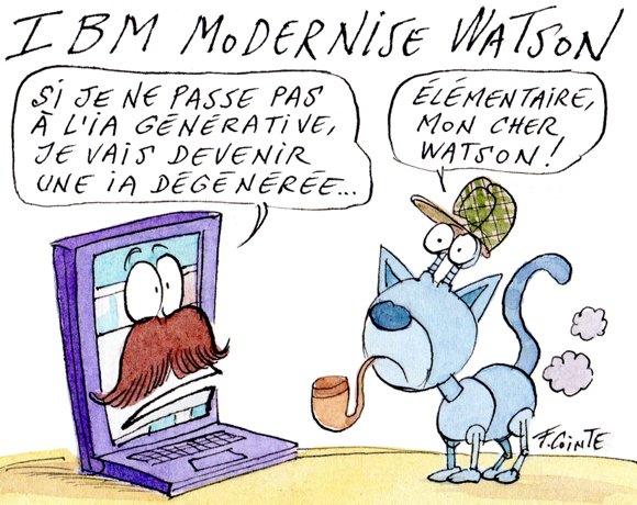 IBM convertit Watson à l’IA générative
