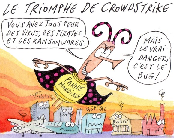 Une mise à jour de CrowdStrike Falcon provoque des pannes massives