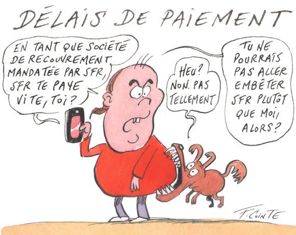 SFR sanctionnée pour ses retards de paiement