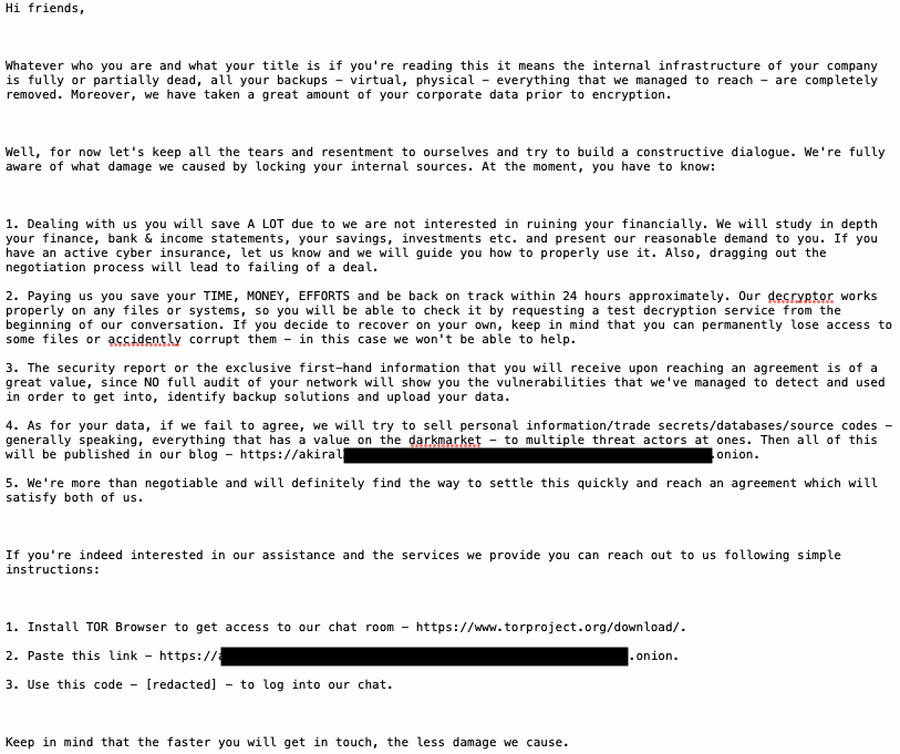 Ransomware : liens avec Conti, pratiques… ce que l’on sait d’Akira ...