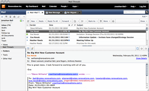 IBM Next Mail : le futur du mail selon IBM | LeMagIT