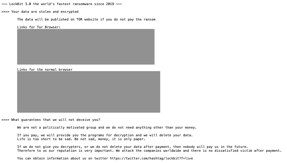 Ransomware : LockBit 3.0 commence à être utilisé dans des cyberattaques ...