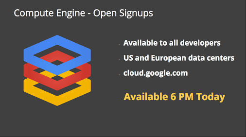 Google I/O : Compute Engine à la minute, annonce d’une base NoSQL