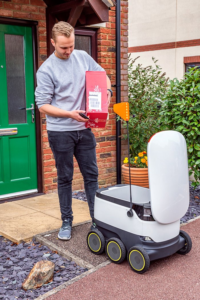 Robotic delivery service hits the streets of Milton Keynes | Computer ...