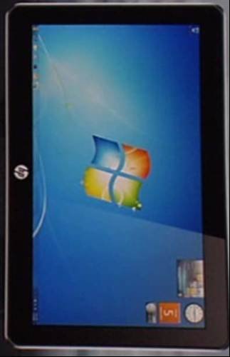 The HP Slate - Microsoft unveils Slate tablet PC