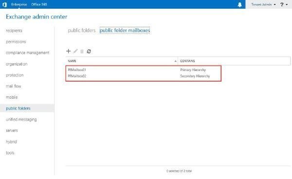 Access Exchange 2013 public folders in a hybrid setup
