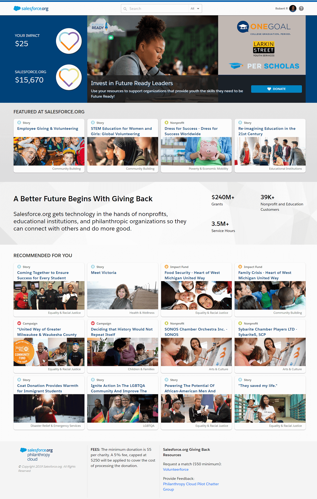 How Philanthropy Cloud streamlines workplace giving | TechTarget