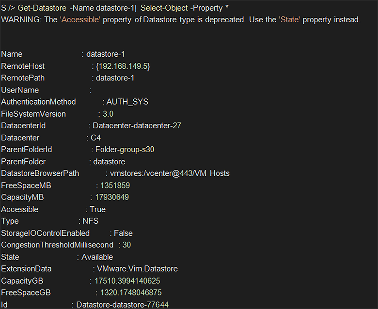 Manage a multitude of VMware datastores using PowerCLI | TechTarget