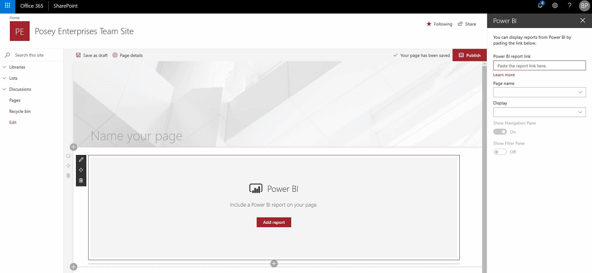 How to integrate Power BI and SharePoint via embedded reports | TechTarget