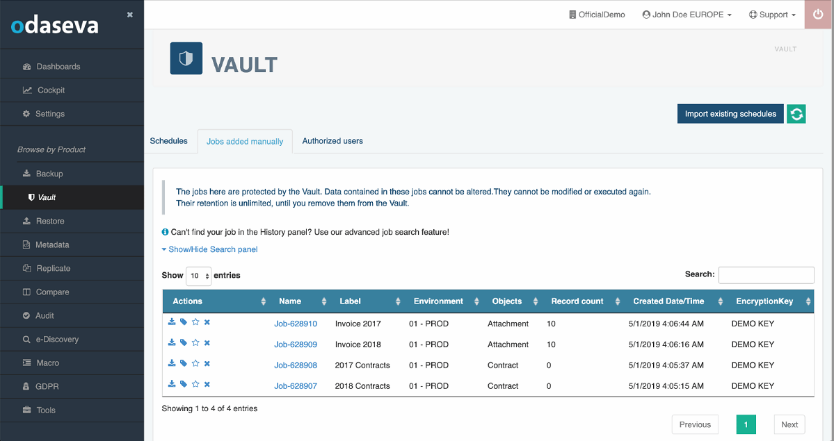 Odaseva Introduces Vault For Long Term Salesforce Backup Techtarget