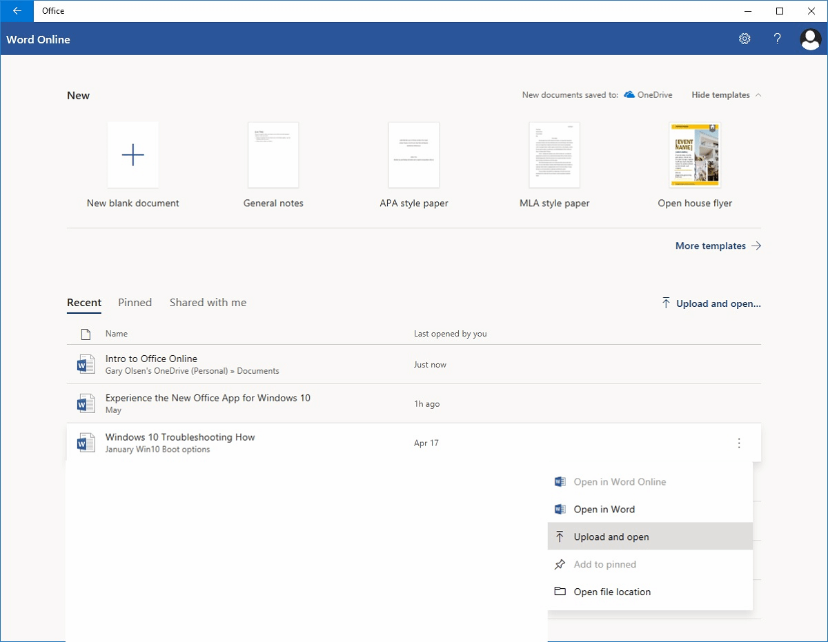 What IT should know about the Microsoft Office app for Windows 10 ...