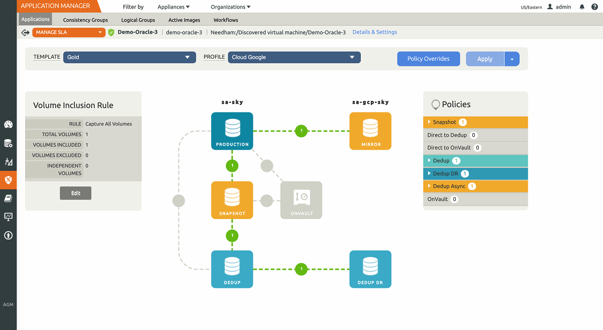 Actifio multi-cloud support extends DR to AWS, Azure | TechTarget