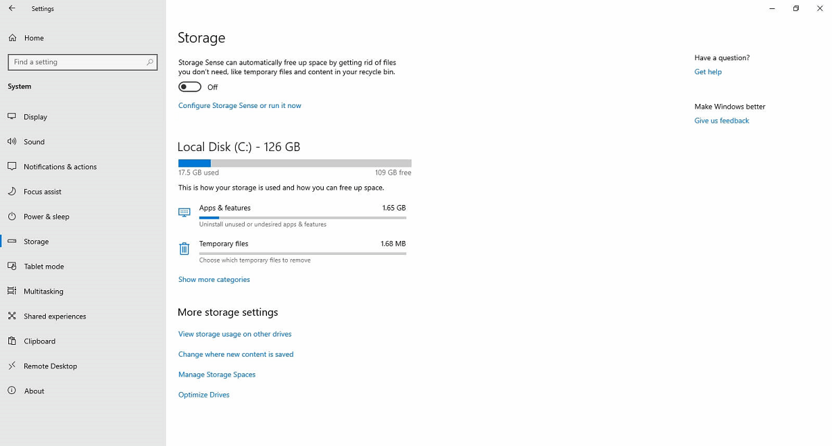 What IT pros should know about Windows 10 reserved storage | TechTarget
