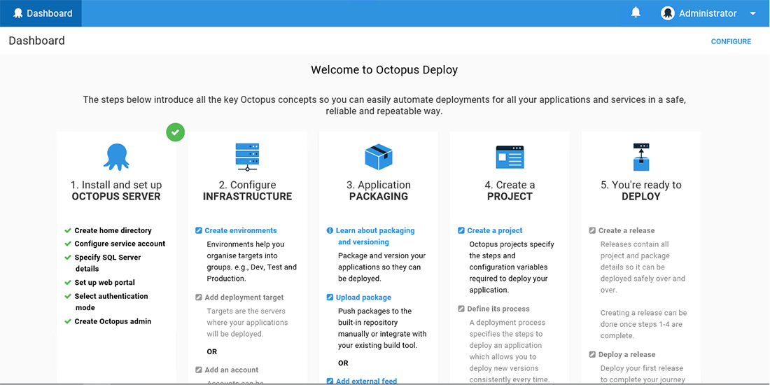 Perform this Octopus Deploy tutorial in under 60 minutes | TechTarget
