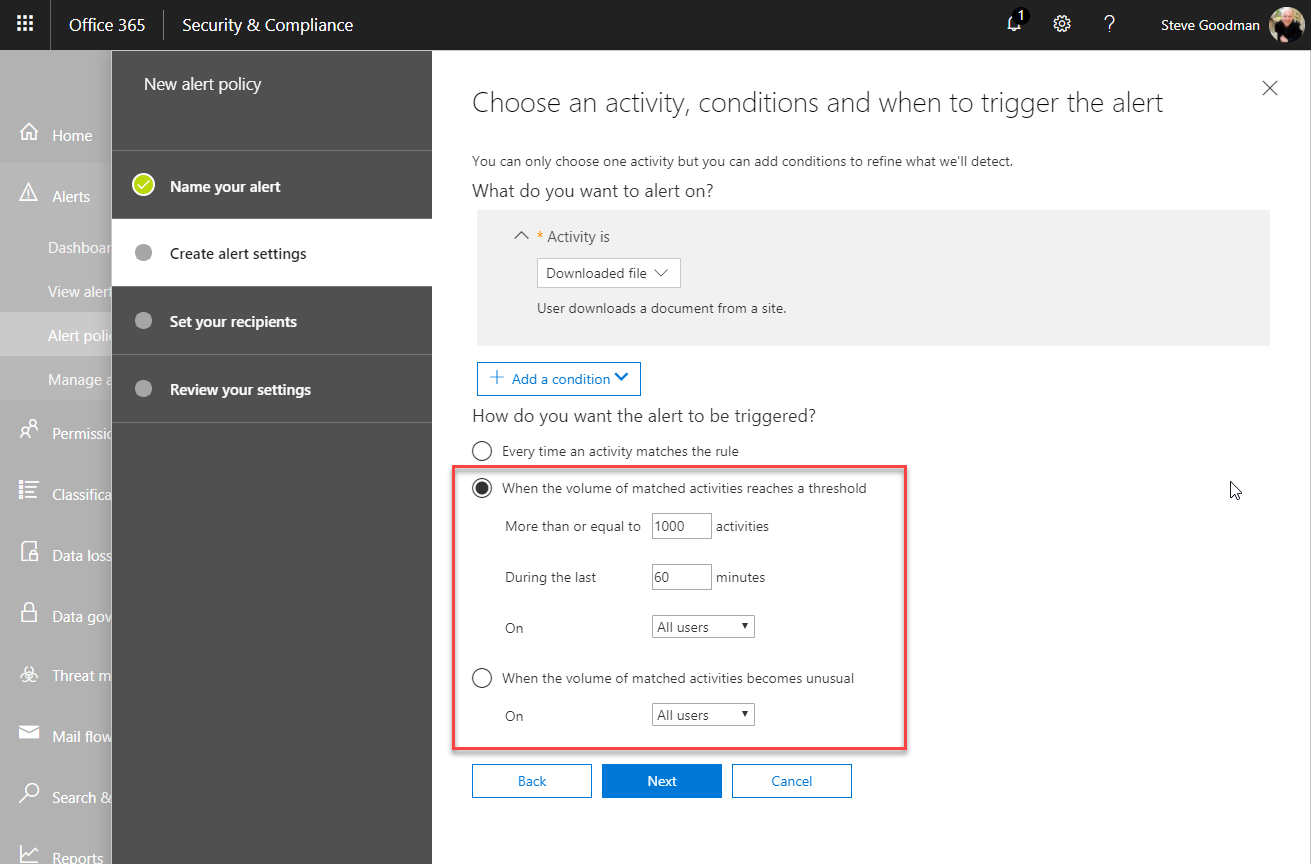 Set up Office 365 alerts to keep threats at bay | TechTarget