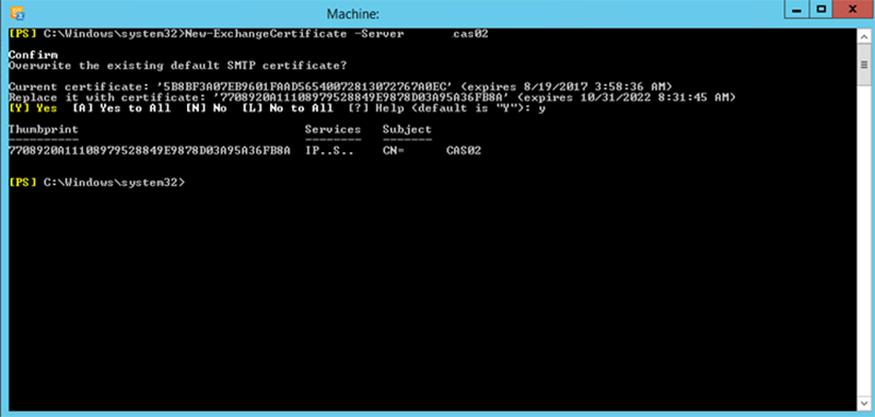 What are the steps for an Exchange certificate renewal? | TechTarget