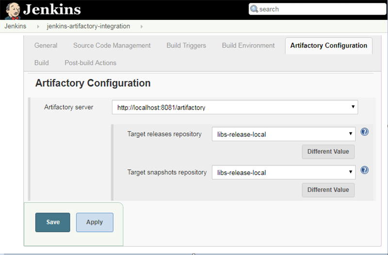 4 ways to upload a JAR to a JFrog Artifactory repository | TheServerSide