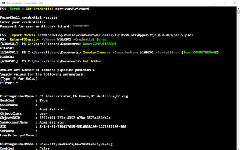 Wie sich mit PowerShell Direct VMs Remote verwalten lassen