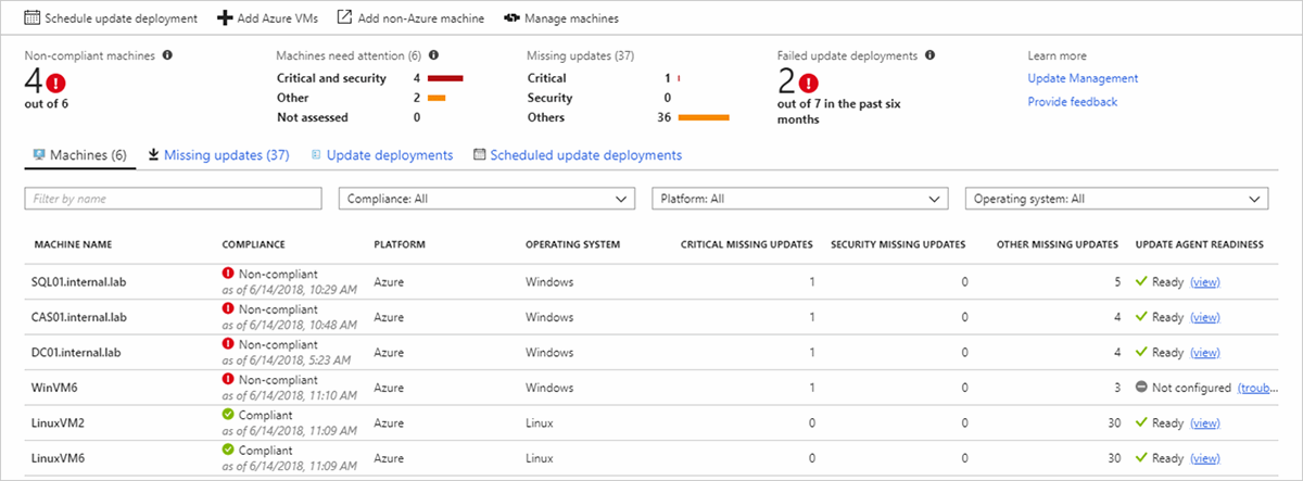 How does Azure Update Management handle patching? | TechTarget