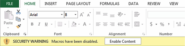 View My Options And Settings In The Microsoft Office Trust