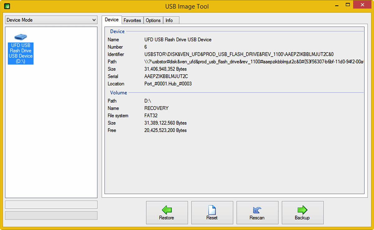 Using tools to back up and restore bootable USB device images | TechTarget