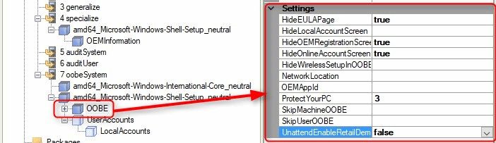 How to create an answer file, skip OOBE in Windows 10 install image ...
