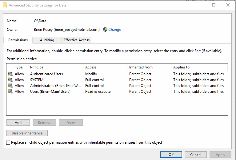 Take a close-up look at Windows 10 permissions settings | TechTarget