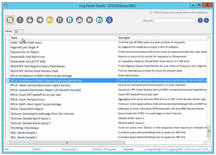 Log Parser Studio provides flexibility for Exchange troubleshooting ...