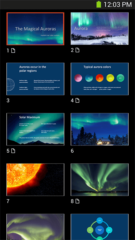 Review Office 365 mobile app updates